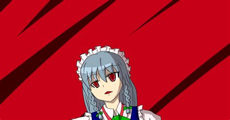 東方 さくやさん 乳ましましだーましましだー メリー（はんぞうのイラスト Pixiv