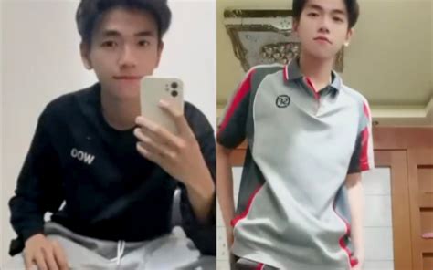 网红帅哥被女记者采访