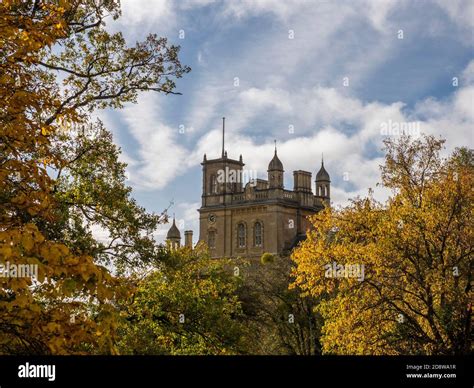 Autumn Landscape Elizabethan Country House Englefield House