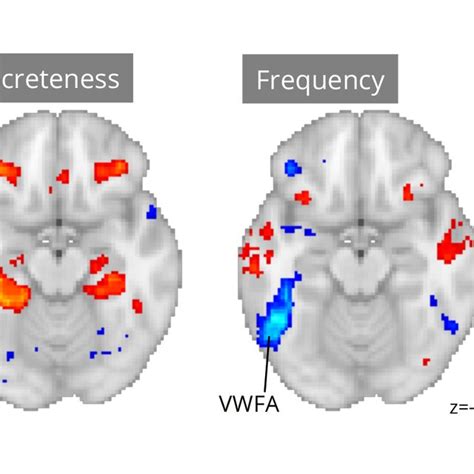 Meta Analytic Statistical Maps For Concreteness And Frequency