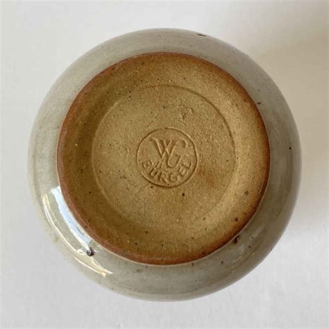 Walter GEBAUER Vase In Lindig Style Studio Pottery