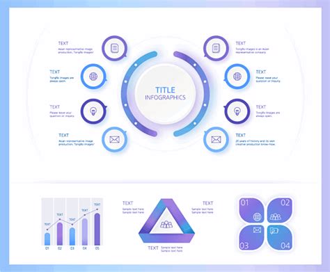 创意简约大气数据报表年报统计走势分析插图元素ppt设计素材 Ui中国用户体验设计平台 花瓣网