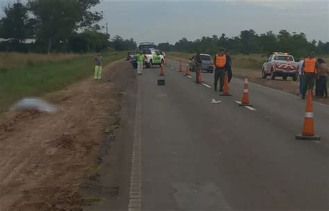Un ciclista murió al ser atropellado en la Ruta 12 Corrientes al Día