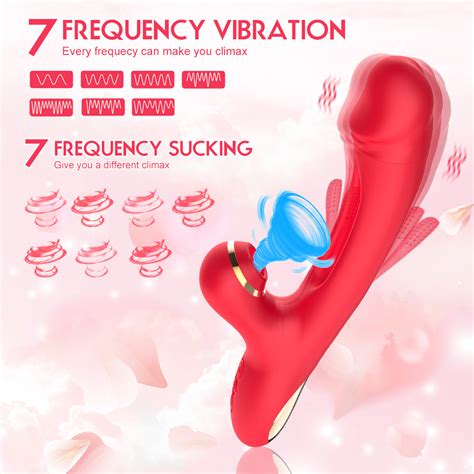 2023 New Arrival 3 In 1 Rose Shaped Long Colorful Purple Red Clitoral
