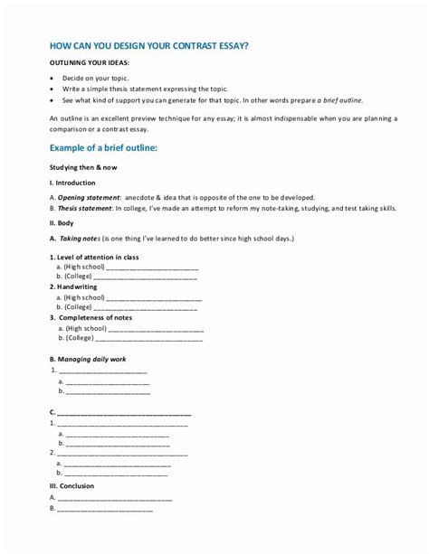 Pro Con Essay Outline Peterainsworth