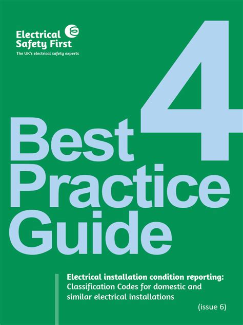 Best Practice Guide 4 Issue 6 Pdf Safety Electrical Connector
