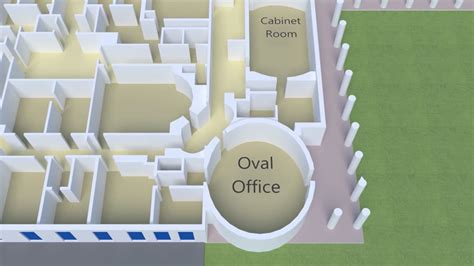 White House Oval Office Floor Plan