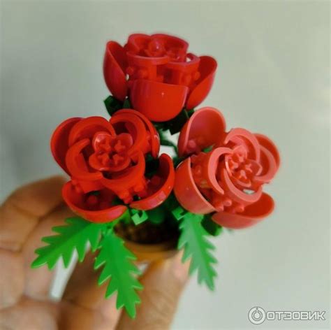 Отзыв о Конструктор цветок из строительного блока Gbbest Toy Beauty Of