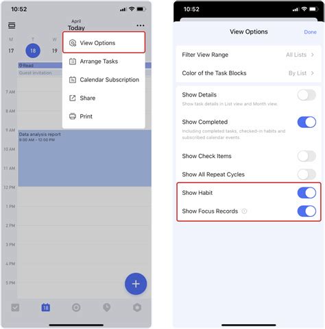In The Calendar View S Sidebar Click On The Button In The Top Right Corner View