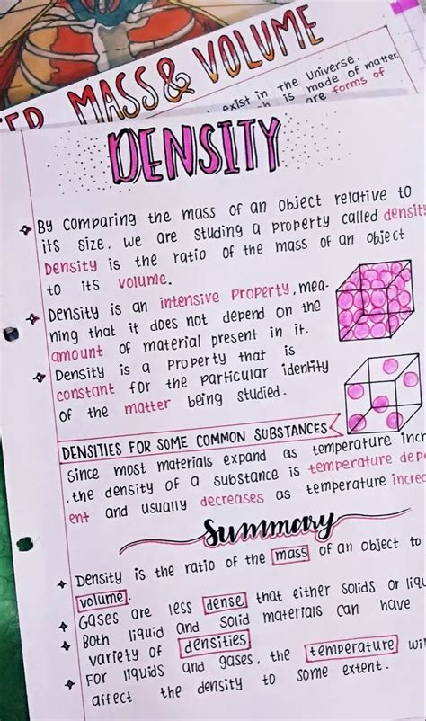 Density Formula How To Calculate Mass And Volume