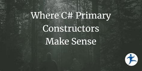 where c primary constructors make sense r dotnet