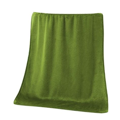 1pc Superfine Fiber Shower Towel Ultra Absorbent Soft And Quick Drying