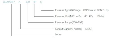 Air Pressure Sensor Xgzp6847a Cfsensor