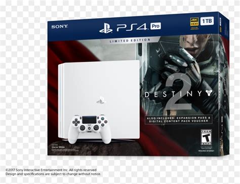 Sony Playstation 4 Pro 1tb Limited Edition Destiny Hd Png Download