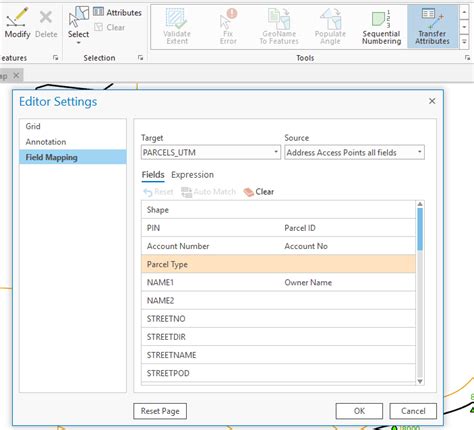 Solved How Do I Transfer Attributes Between Features In P Esri