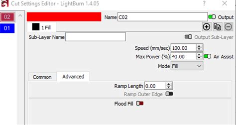 V 1405 Crosshatch Fill Error Infinite Fill Cycles Lightburn