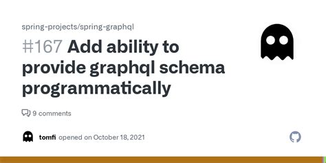 Add Ability To Provide Graphql Schema Programmatically · Issue 167