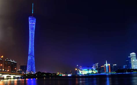 【全景广州塔夜景摄影图片】广州海心沙生态摄影only尚太平洋电脑网摄影部落