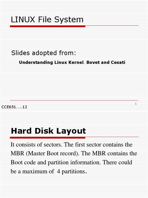 linux file system slides adopted from pdf file system computer