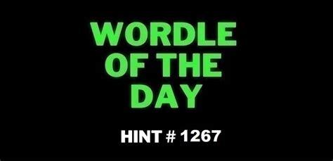 What Is Todays Nyt Wordle 1267 Answer December 07 2024 Hints And Clues