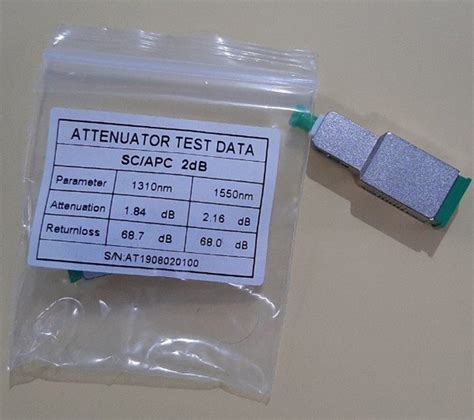 Optical Fiber Attenuator Fiber Optic Attenuators Latest Price