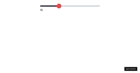 Framer Motion Range Slider Codesandbox