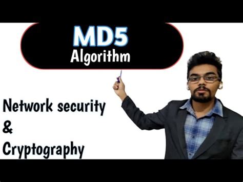 Md Algorithm Message Digest Hash Function Bca Bca Mca Btech