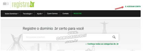 Como criar um subdomínio no Registro BR