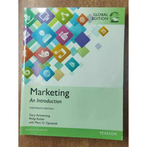 【二手】marketing：an Introduction 行銷課本 第13版 蝦皮購物