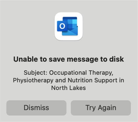 Unable To Save Message To Disk On Outlook · Dropzone Dropzone