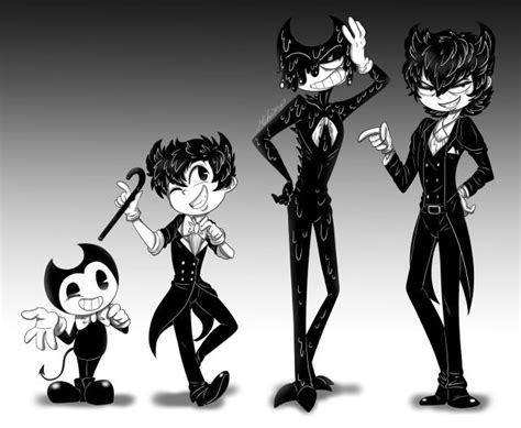 Art By Mclissy On Tumblr Bendy The Ink Demon