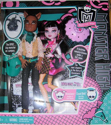 Monster High Clawd Wolf Y Draculaura