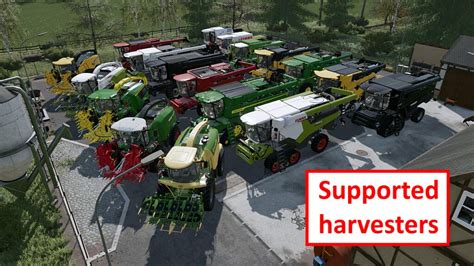 Improved Harvester Sounds Fs22 Kingmods