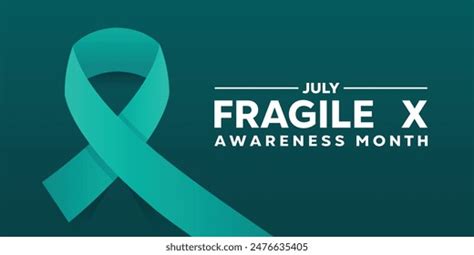 Fragile X Syndrome Awareness Month Observed Stock Vector Royalty Free 2470185455 Shutterstock