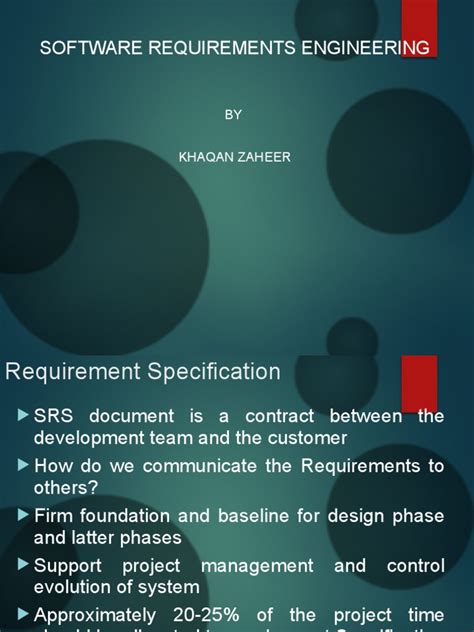 requirement specification week1 pdf specification technical