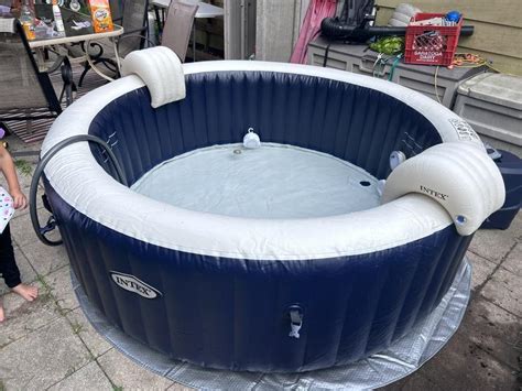 Intex Purespa Plus Indooroutdoor Portable Inflatable Hot Tub Jet Spa W