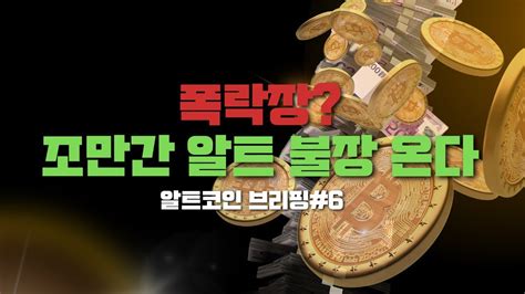이때 놓치지마세요 조만간 알트 불장은 옵니다│알트코인 브리핑 6일차 Youtube
