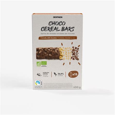 Bio Graanrepen Omhuld Met Chocolade X15 Decathlon
