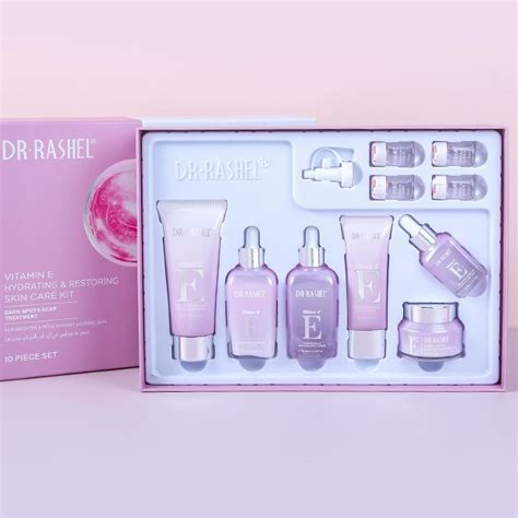Dr Rashel Vitamin E Skin Care Kit 10 Piece Set Np