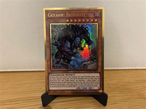 Gefahr Bigfoot Yu Gi Oh Mged De Auflage Kaufen Auf Ricardo