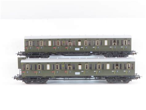 Piko H0 53012 53013 Model Train Passenger Carriage 2 2x 4 Axle