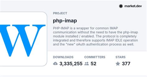 Php Imap Ecosystem Directory Marketdev
