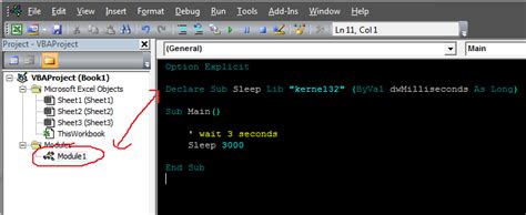 Ms Access Declaring Calling The Sleep Api Stack Overflow