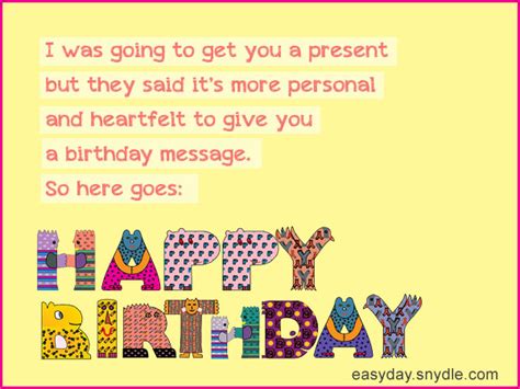Funny Birthday Wishes Easyday