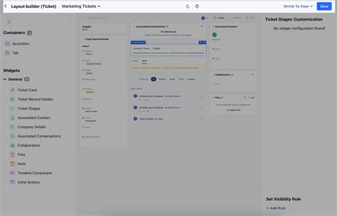 Customize The Ticket Layout Salesmate