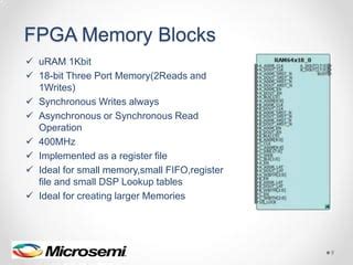 IGLOO2 Microsemi FPGA PPT