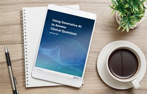 using generative ai to answer clinical questions ebsco