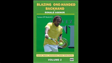 Instructional Tennis Video Blazing One Handed Backhand Trailer Youtube