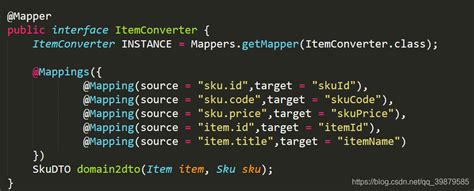 Java 实体映射工具 Mapstructjava Mapping Csdn博客