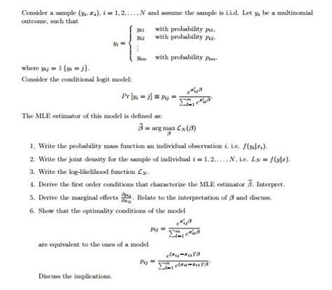 consider a sample yi xi i 1 2 … n and assume the